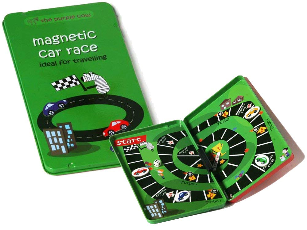 The Purple Cow | Magnetic Travel Game | Race Car – Kids Play Toys
