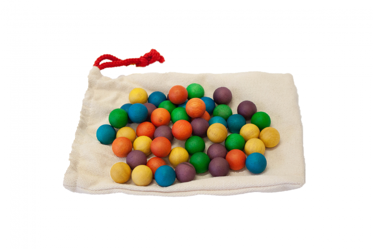 Q Toys | Wooden Counting Balls – Kids Play Toys