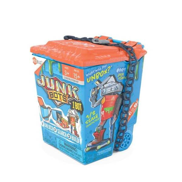 HEXBUG | JunkBots | Single Bin – Kids Play Toys